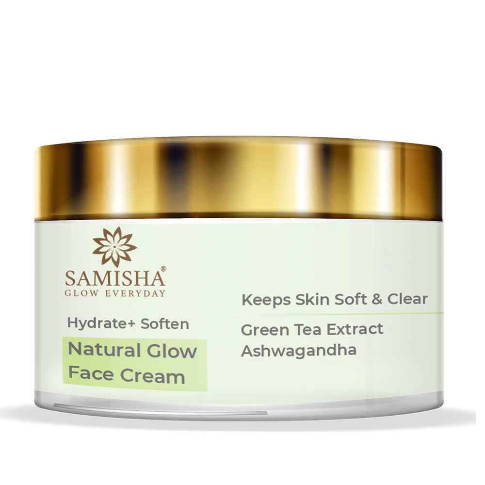 Buy Natural Glow Face Cream at Best Price - Samisha Organic